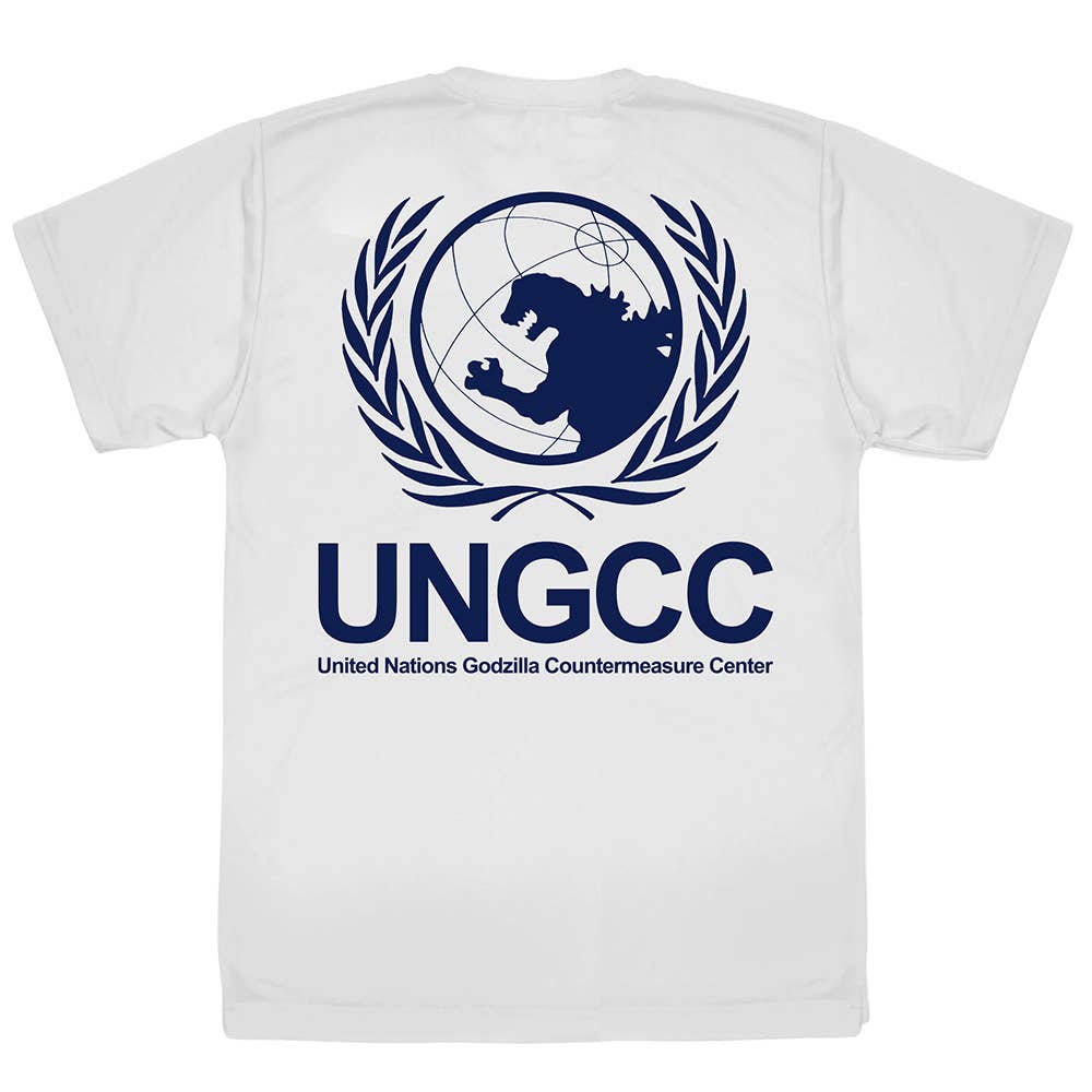 Godzilla: United Nations G Countermeasures Center Logo Dry T-Shirt ...