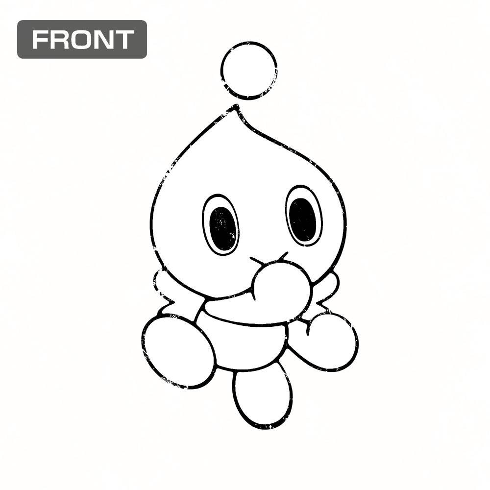 Sonic The Hedgehog: Dancing Chao T-Shirt / White-S | HLJ.com