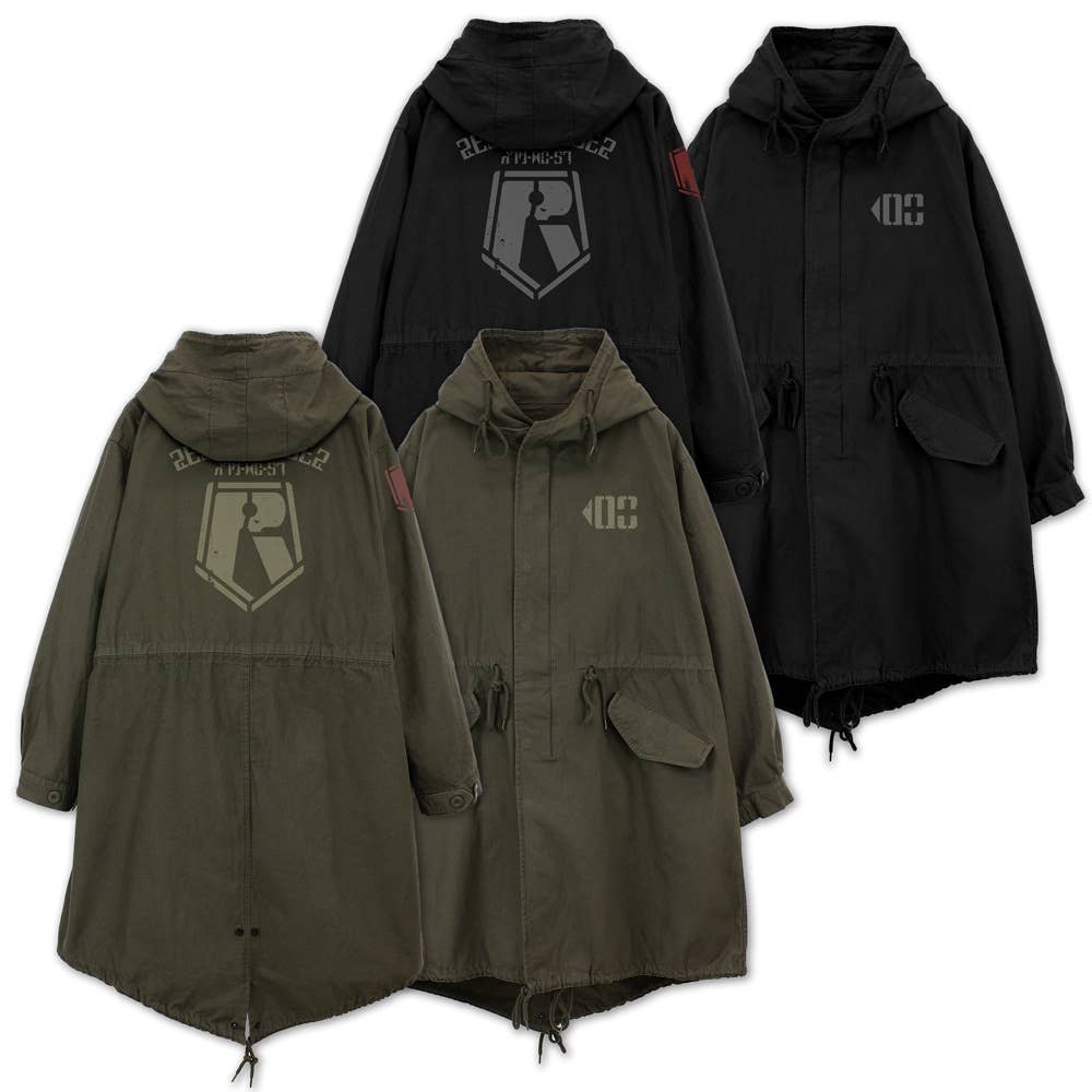 Armored Trooper Votoms: Red Shoulder Emblem M-51 Jacket / Moss-Xl | HLJ.com