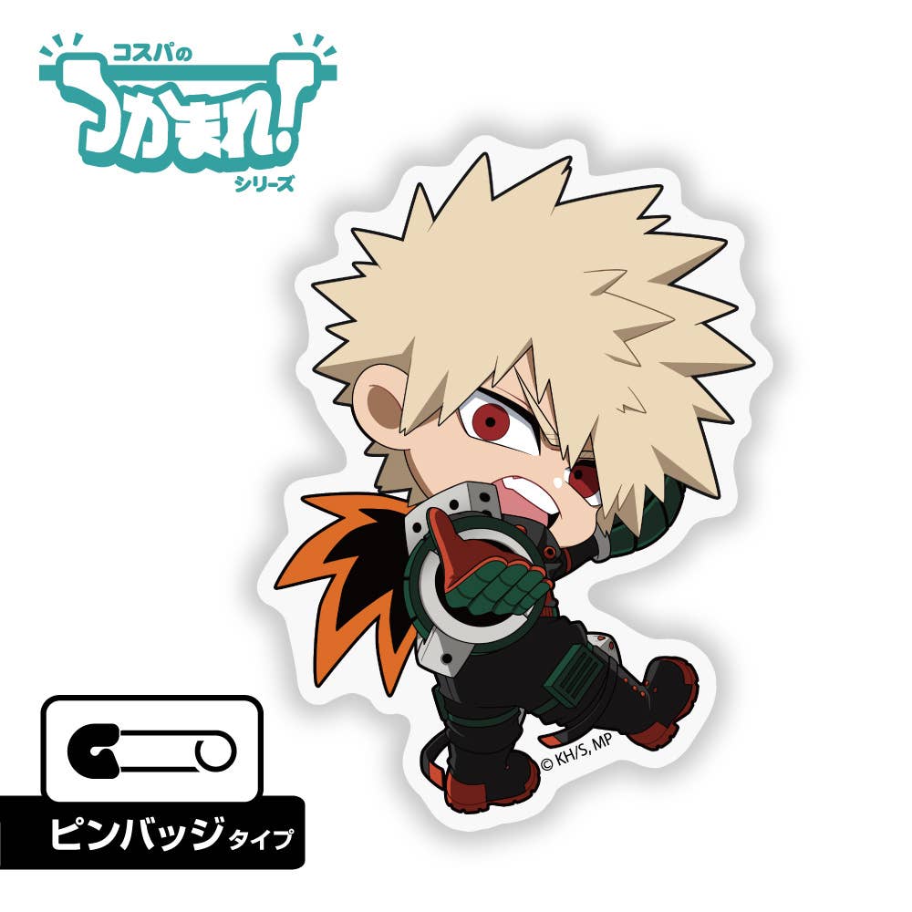My Hero Academia: Catch Katsuki Bakugo! (Pin Badge) | HLJ.com