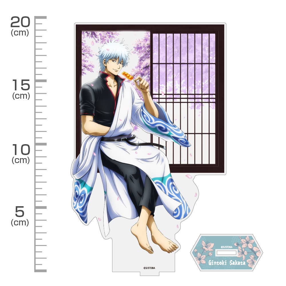 Gintama: Original Illustration Of Sakata Gintoki Acrylic Stand (Large ...