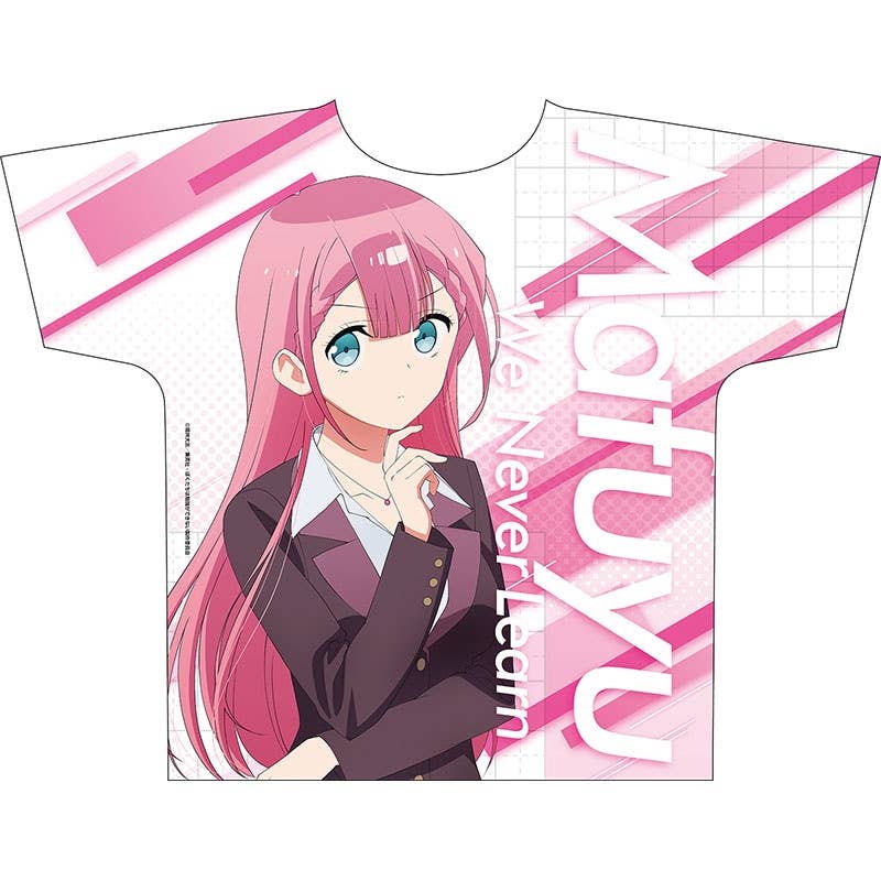 We Never Learn: Full Graphic T-shirt Mafuyu Kirisu | HLJ.com