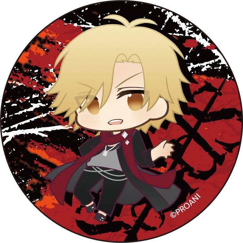 Tsukipro the Animation Can Badge Puni Chara Tsubasa Okui | HLJ.com