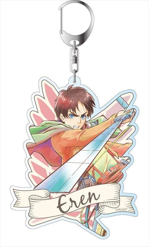 Attack on Titan: Pale Tone Series Big Keychain Eren | HLJ.com