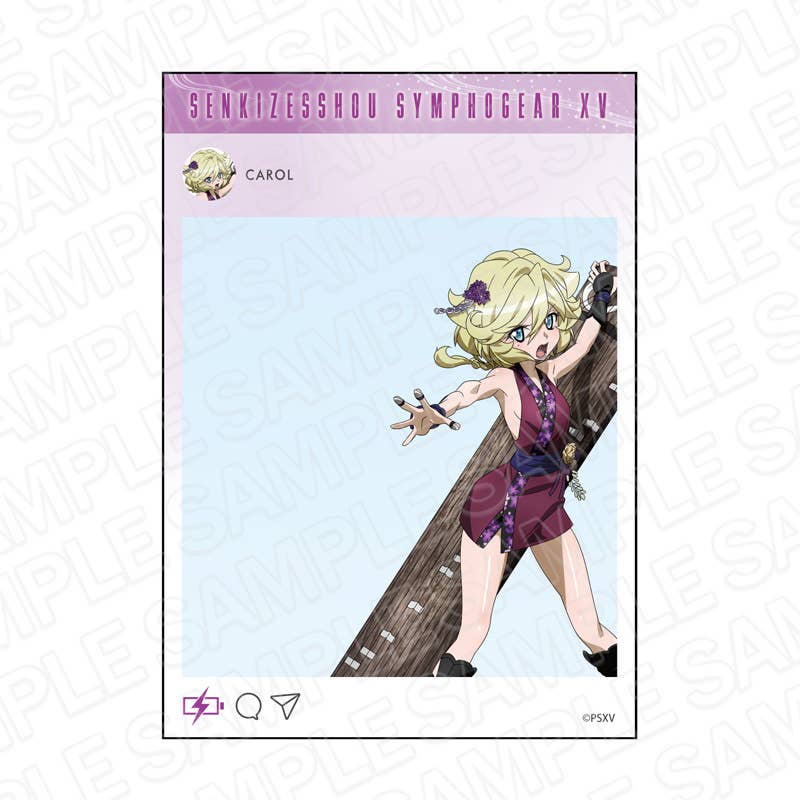 Symphogear XD UNLIMITED: SNS Style Acrylic Frame Carol Mars Deanheim ...