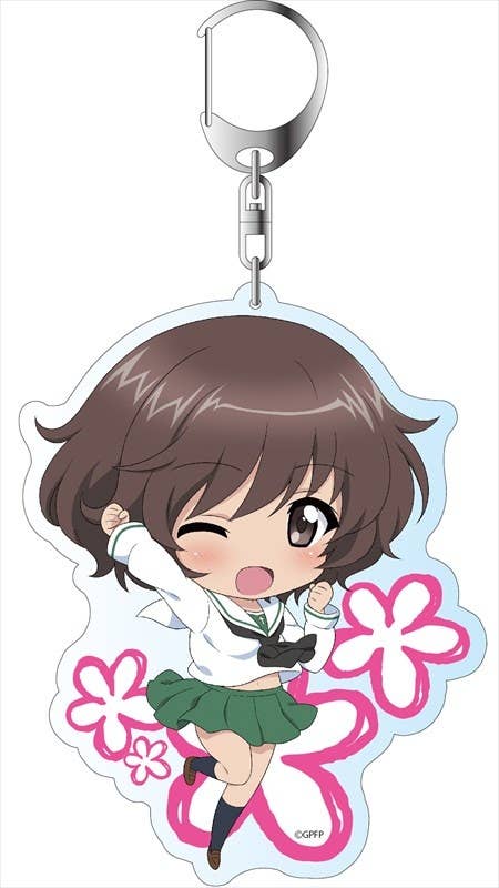 Girls und Panzer der Film: Big Keychain Yukari Akiyama | HLJ.com