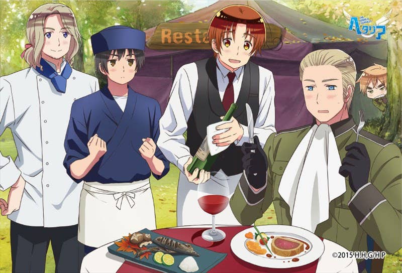 Hetalia The World Twinkle: Square Magnet A | HLJ.com