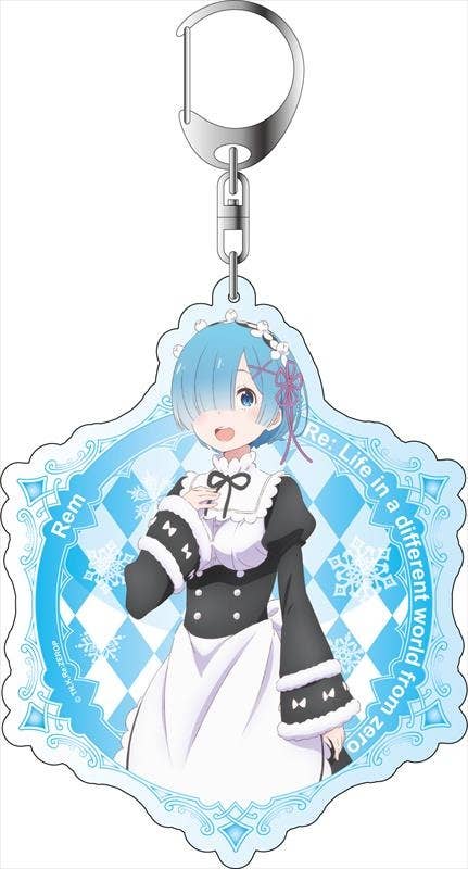 Re:Zero - Starting Life in Another World Memory Snow: Big Keychain Rem ...