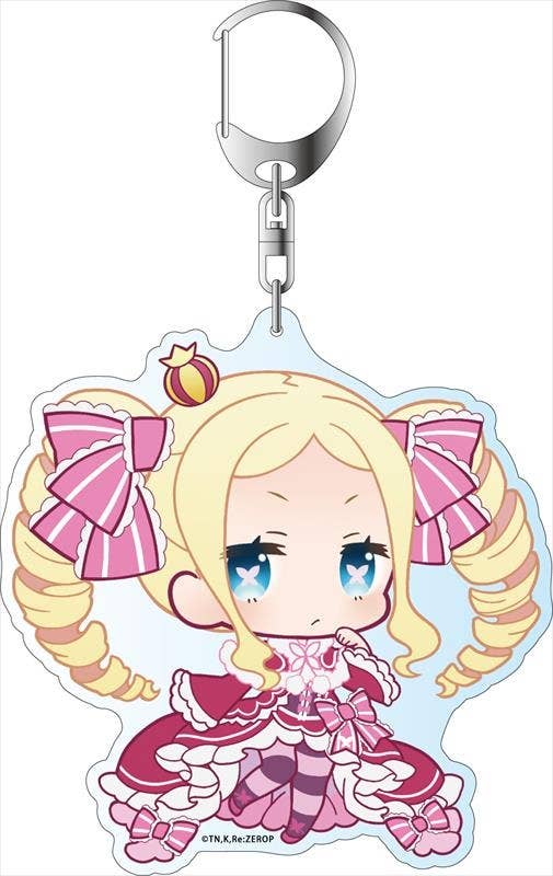Re:Zero - Starting Life in Another World Memory Snow: Big Keychain Puni ...