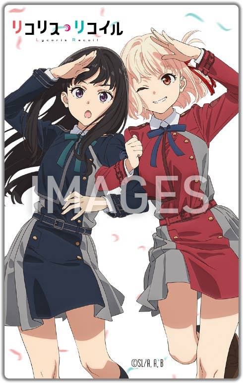 Lycoris Recoil: Deco Sticker vol.1 1Box (8pcs) | HLJ.com