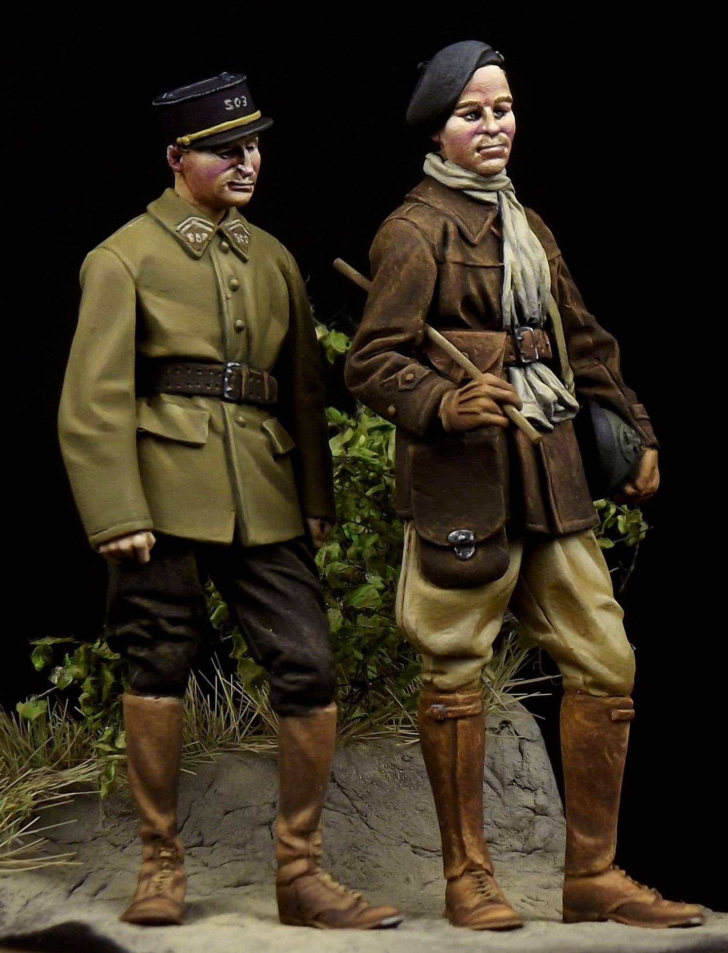 French Tank Crewman & Non-Commissioned Officer WWII (TBO35101 ...