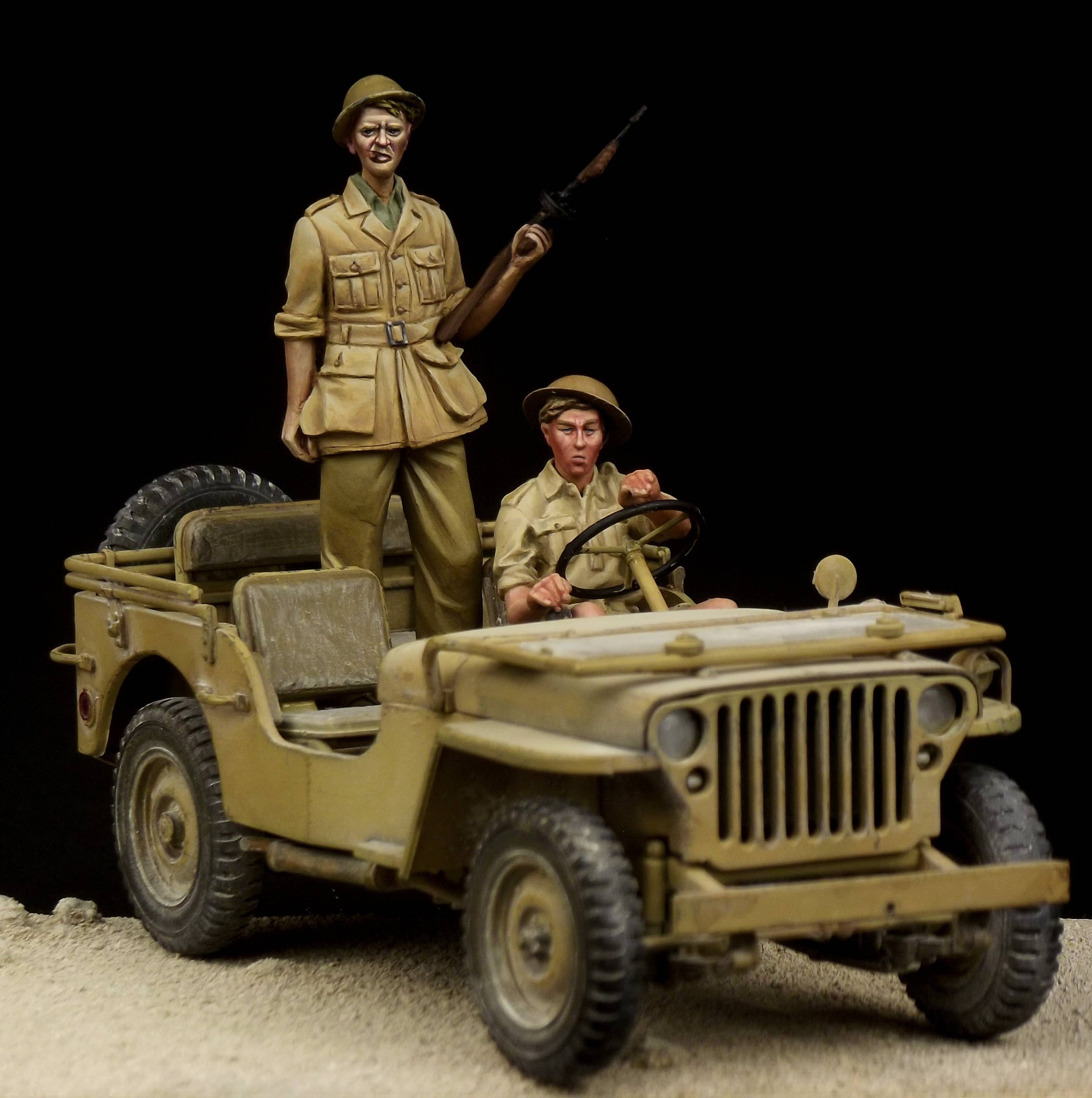 British Driver & Tommy Western Desert WW.II (for Tamiya) | HLJ.com