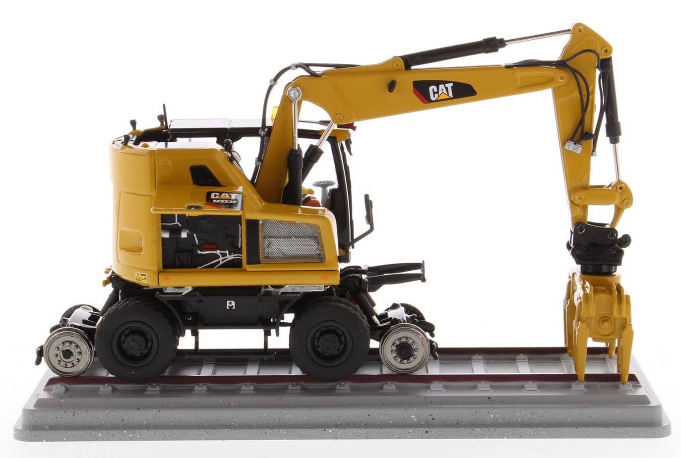 Highline Series CAT M323F Railroad Wheel Hydraulic Excavator | HLJ.com