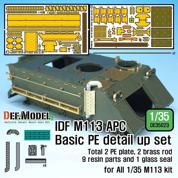 IDF M113 Basic PE Detail Up Set for M113 | HLJ.com