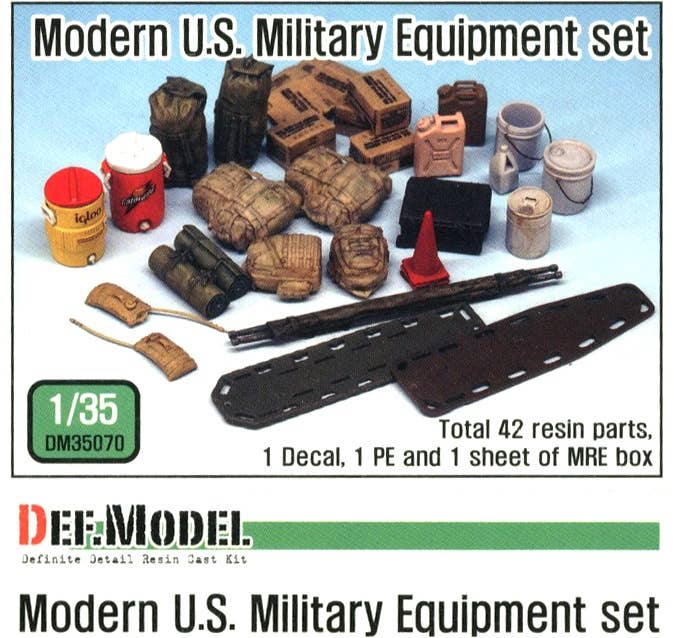 Modern U.S. Military Equipment Set | HLJ.com