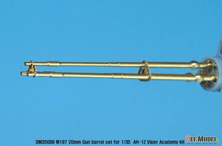 USMC M197 152mm Gun Metal Barrel Set (for 1/35 AH-1Z Viper Academy Kit ...