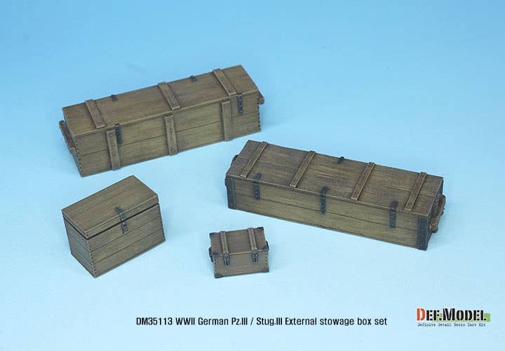 WWII German Army III Australian Tank / Wooden Outer Box Set for ...