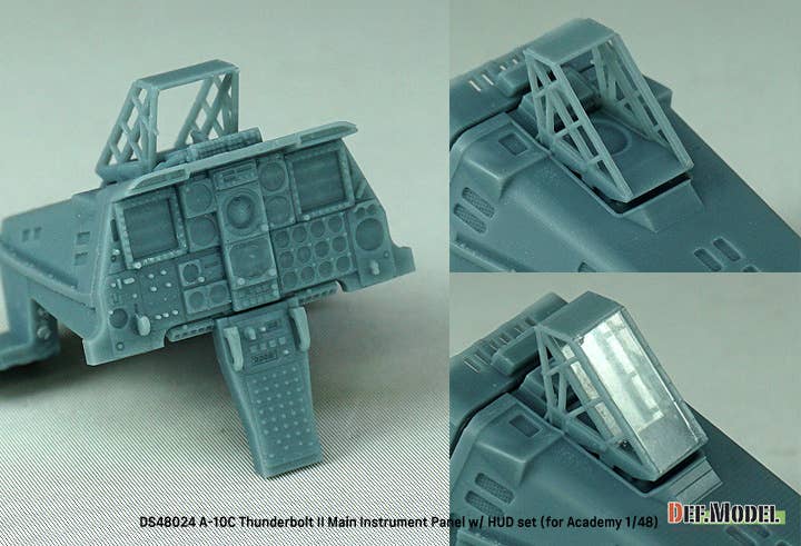 A-10C Thunderbolt II Main Instrument Panel w/ HUD set for Academy | HLJ.com