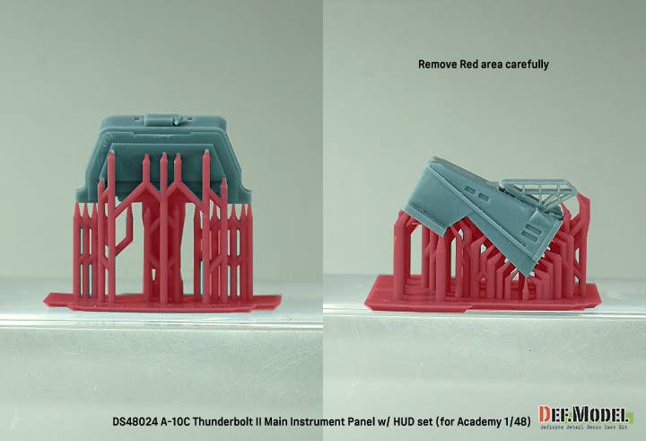 A-10C Thunderbolt II Main Instrument Panel w/ HUD set for Academy | HLJ.com