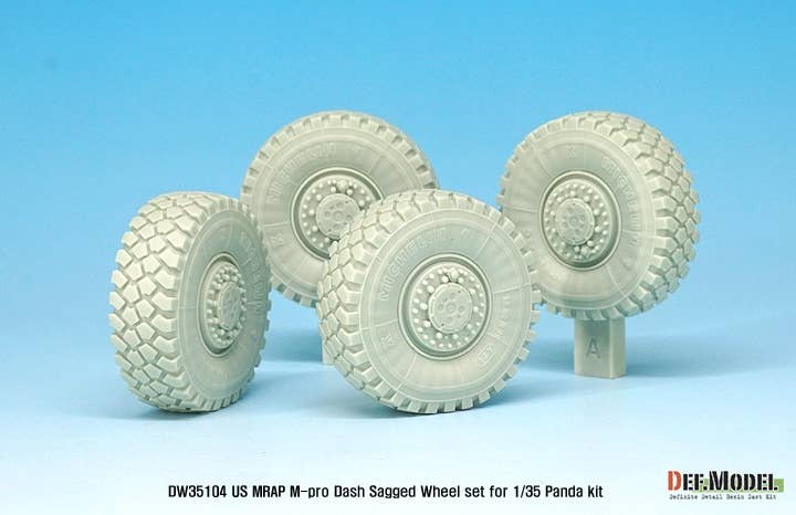 US MRAP M-pro Dash Sagged Wheel set (Panda) | HLJ.com