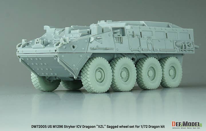 US M1296 Stryker ICV Dragoon XZL Sagged Wheel set (for Dragon) | HLJ.com