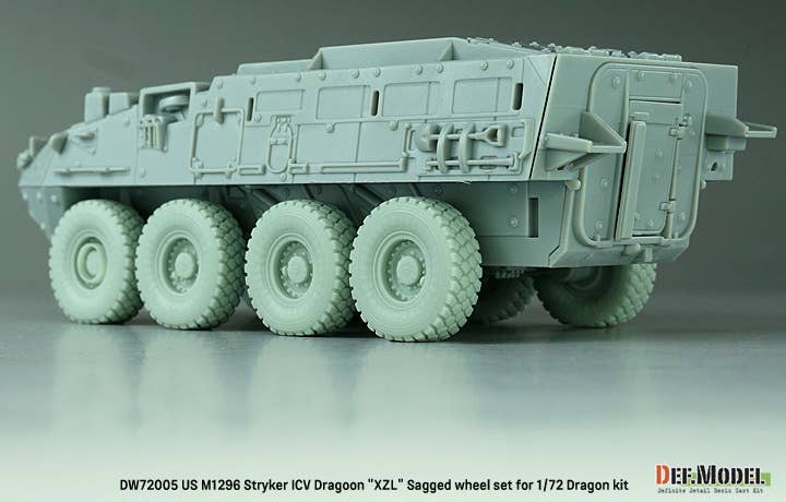 US M1296 Stryker ICV Dragoon XZL Sagged Wheel set (for Dragon) | HLJ.com