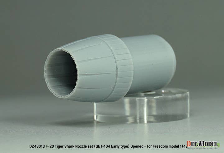 F-20 Tiger Shark GE F404 Nozzle set (Opened) for Freedom model kit ...