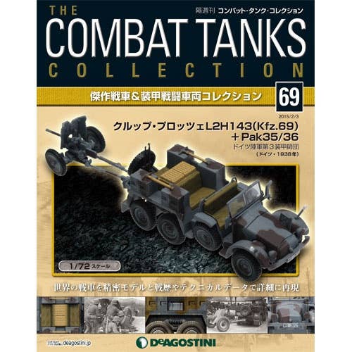 The Combat Tanks Collection #69: Krupp Protze L2H143 (Kfz.69) + Pak 35/ ...