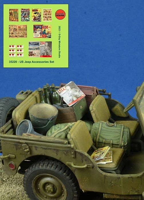 WWII US Army Jeep Cargo Accessory Set | HLJ.com