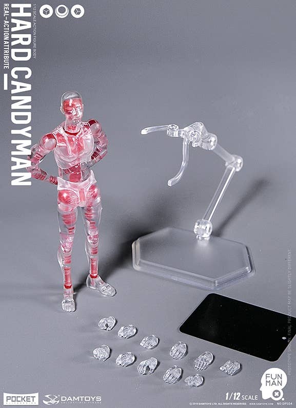 Dam Toy Action Figure Hard Candy Man | HLJ.com