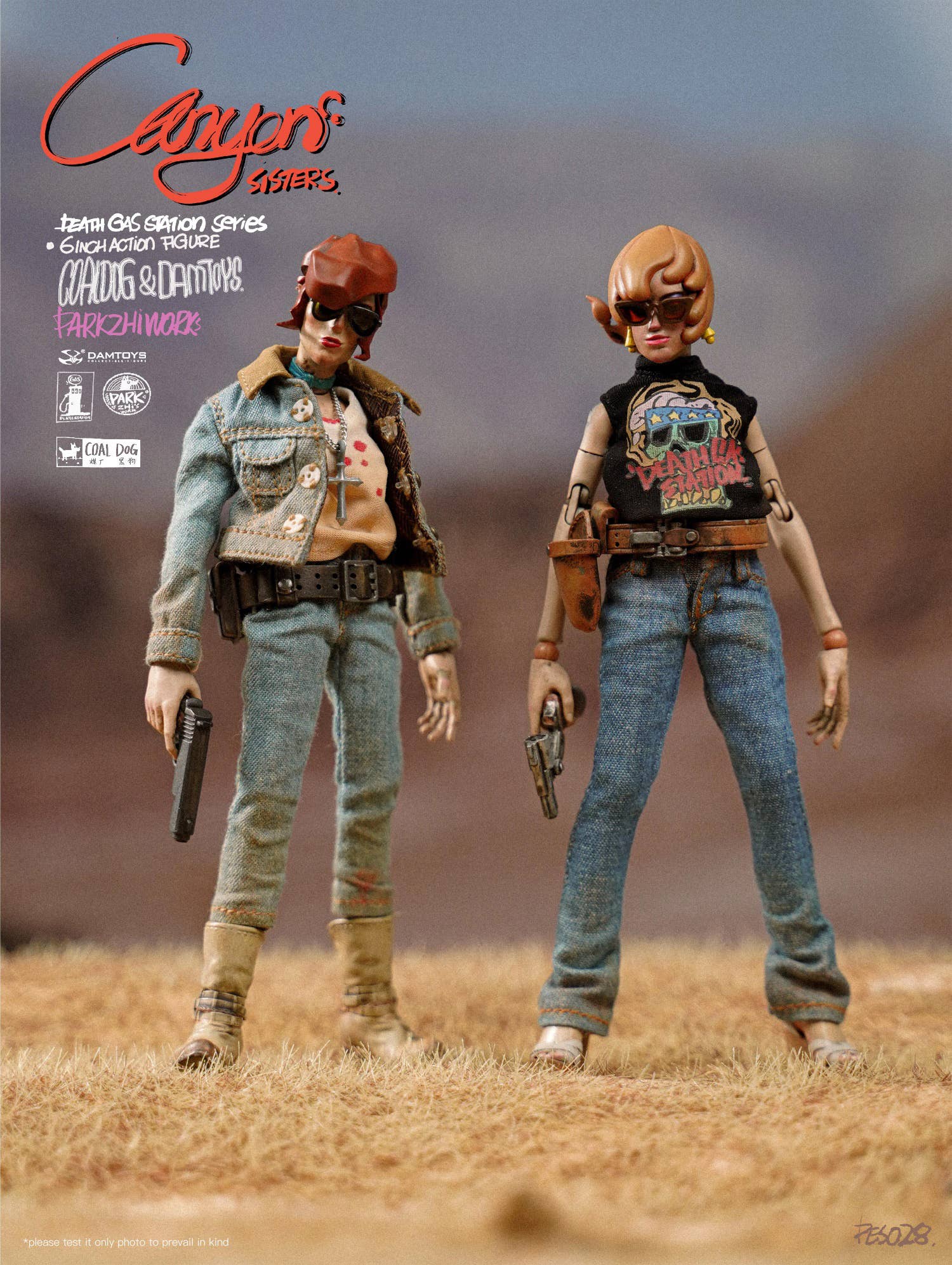 Damtoy x Coal Dog Death Gas Station Series Canyon Sisters Plan B | HLJ.com