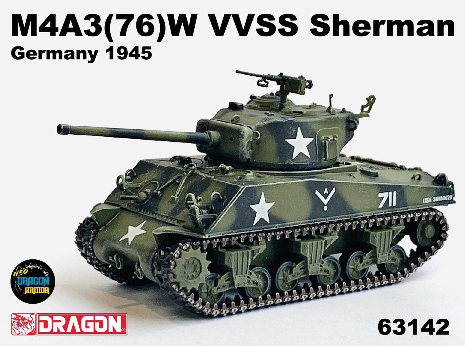 WW.II US Army M4A3(76)W VVSS Sherman Germany 1945 Finished Product | HLJ.com