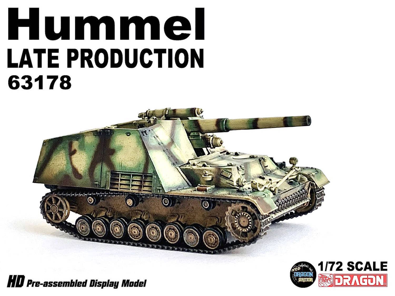 WWII German Army Sd.Kfz.165 Hummel Late Production Finished Product ...