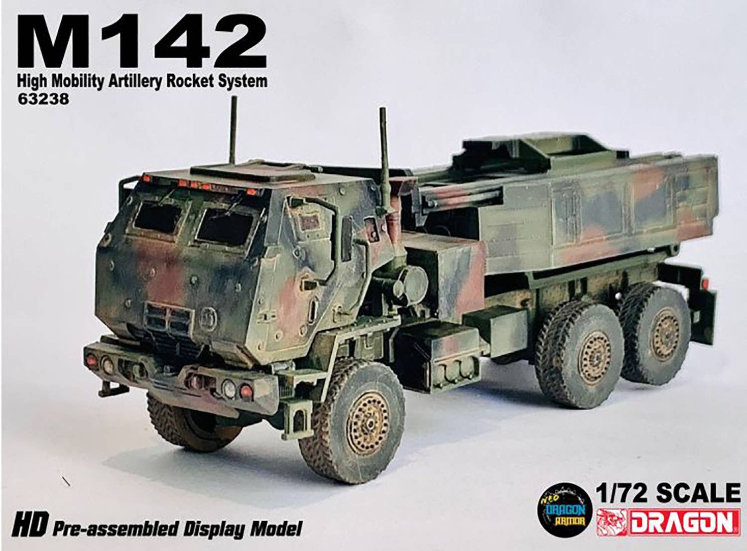 US Army M142 High Mobility Rocket Artillery System (HIMARS) 3-color ...