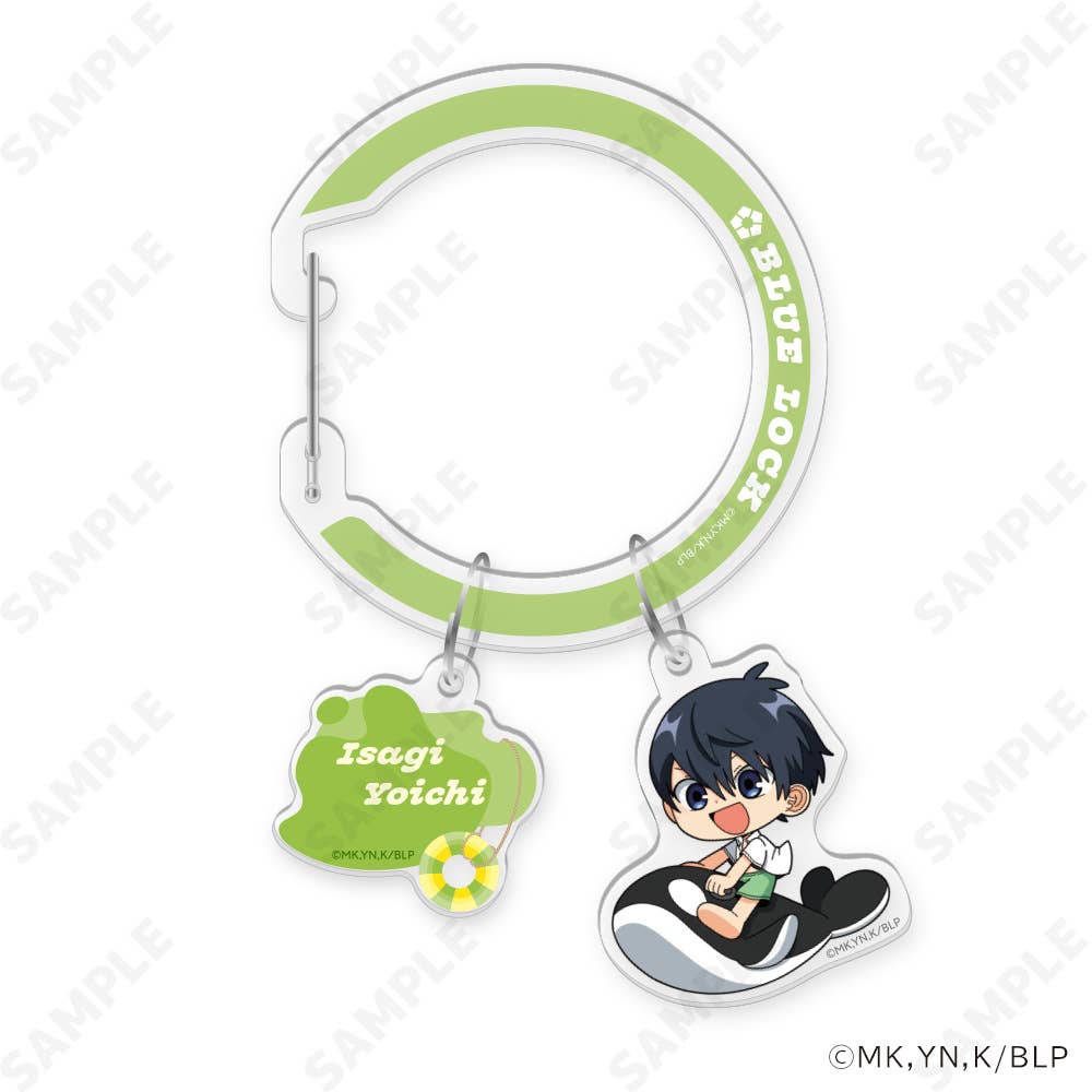 Blue Lock Acrylic Carabiner 1. Seiichi Kiyoshi [Pukapuka Series] | HLJ.com