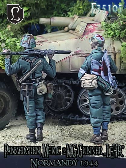 Panzer Grenadier Medic & MG 42 Gunner Lehr Normandy 1944 | HLJ.com