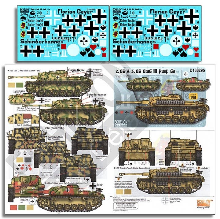WWII German 2/3rd SS Panzer Division III StuG G | HLJ.com