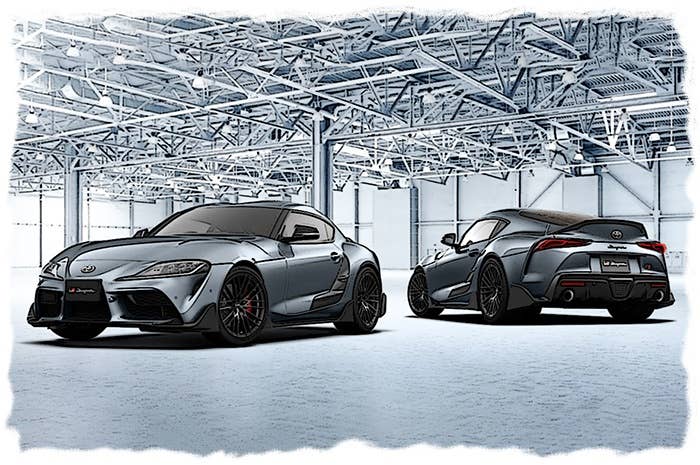 Toyota GR Supra 2019 TRD Package Ice Gray Metallic | HLJ.com
