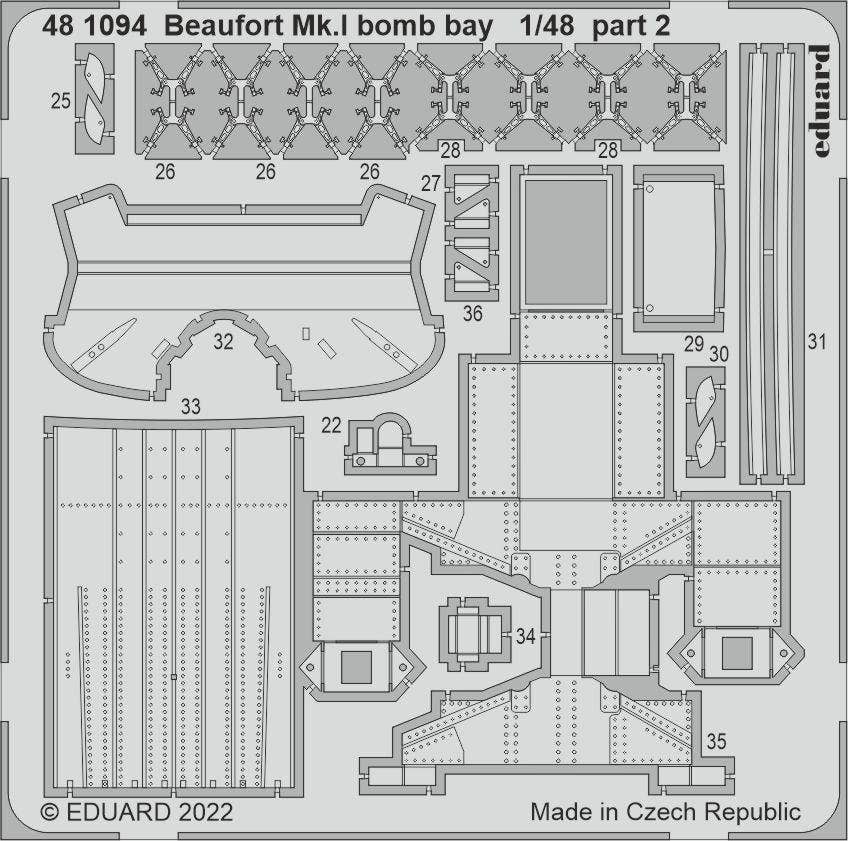 Beaufort Mk.I Bomb Bay for ICM | HLJ.com