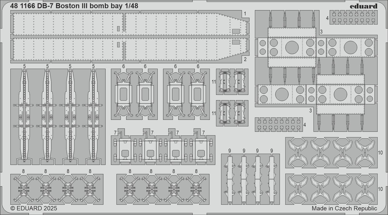DB-7 Boston III bomb bay (For HKM) | HLJ.com
