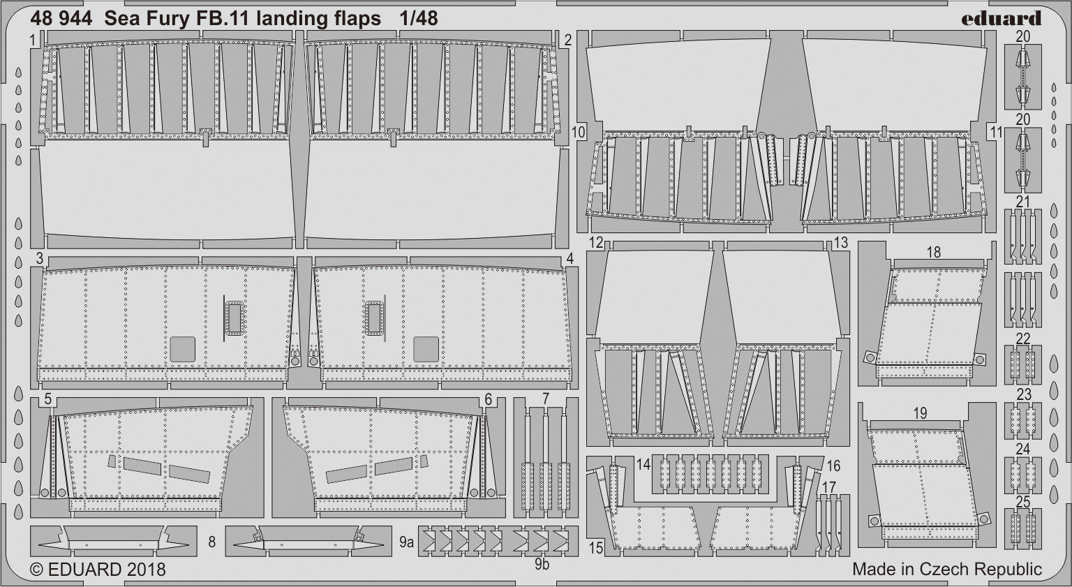 Sea Fury FB.11 Landing Flaps (for Airfix) | HLJ.com