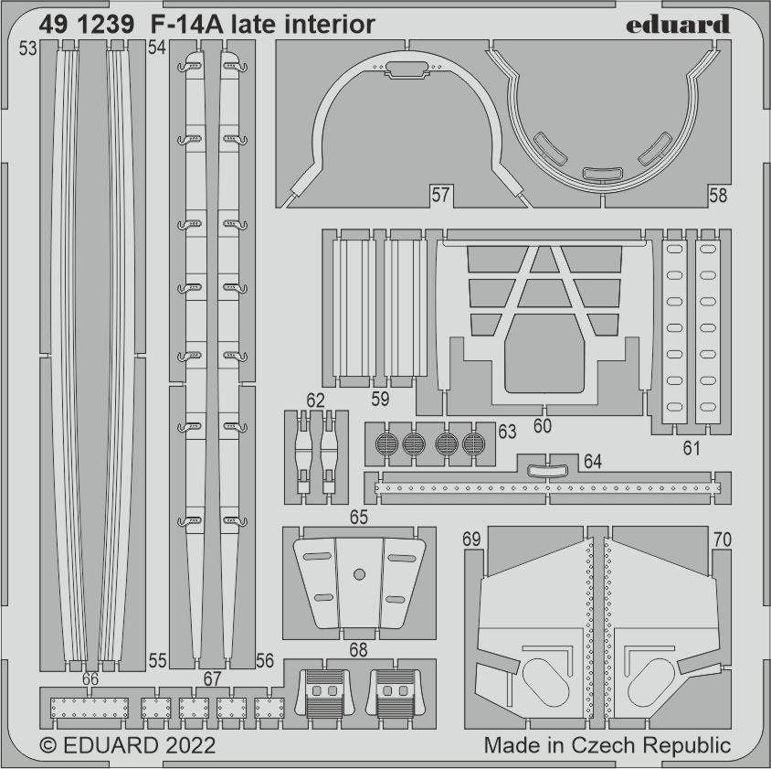 F-14A late interior for TAMIYA | HLJ.com