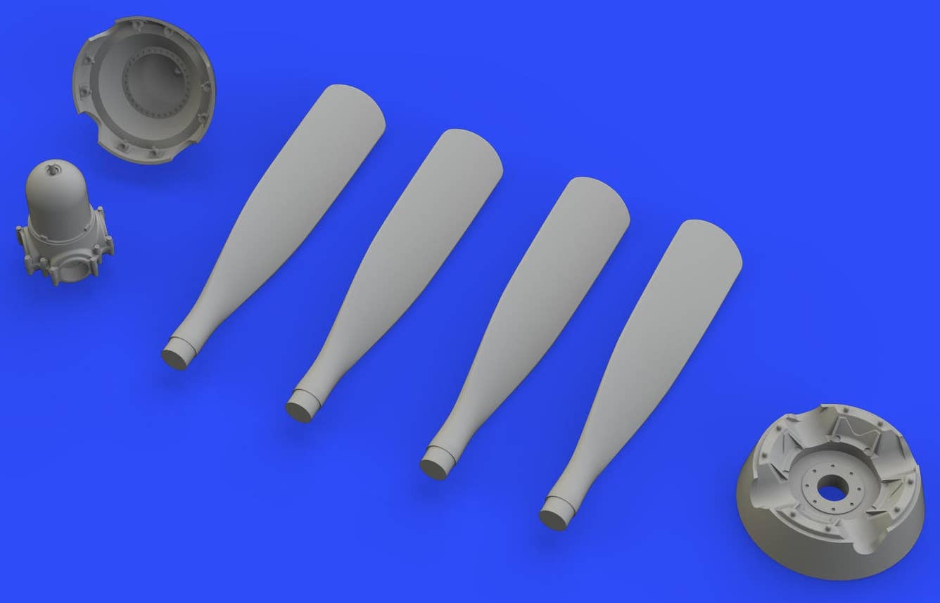 P-51D Hamilton Standard Uncuffed Propeller (for Airfix) | HLJ.com