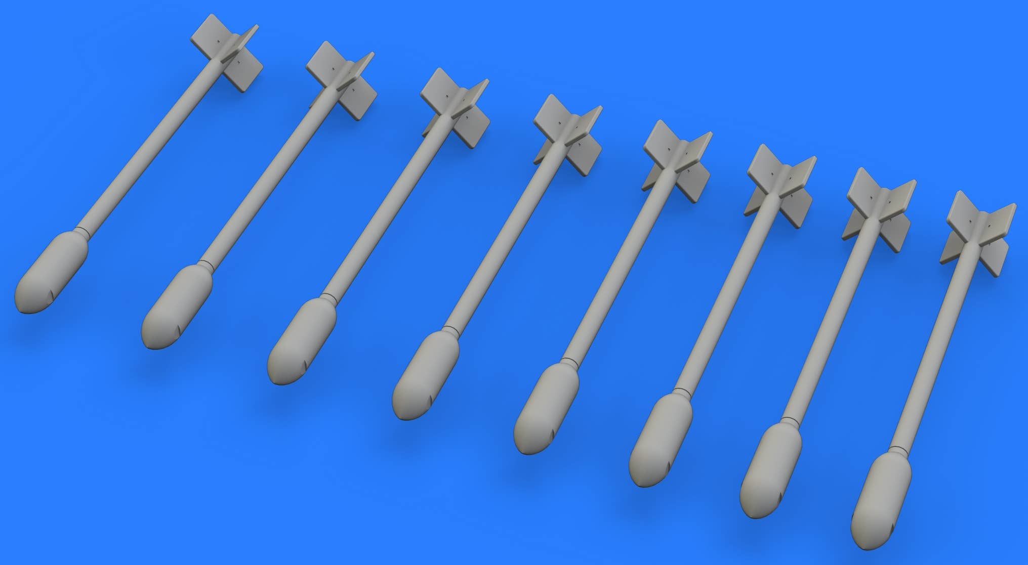 British Rocket Projectiles RP-3 60lb S.A.P. (6pcs) | HLJ.com