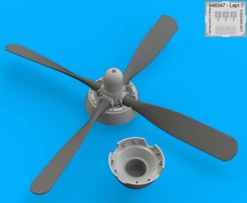 P-51D Hamilton Standard Uncuffed Propeller (for Eduard) | HLJ.com