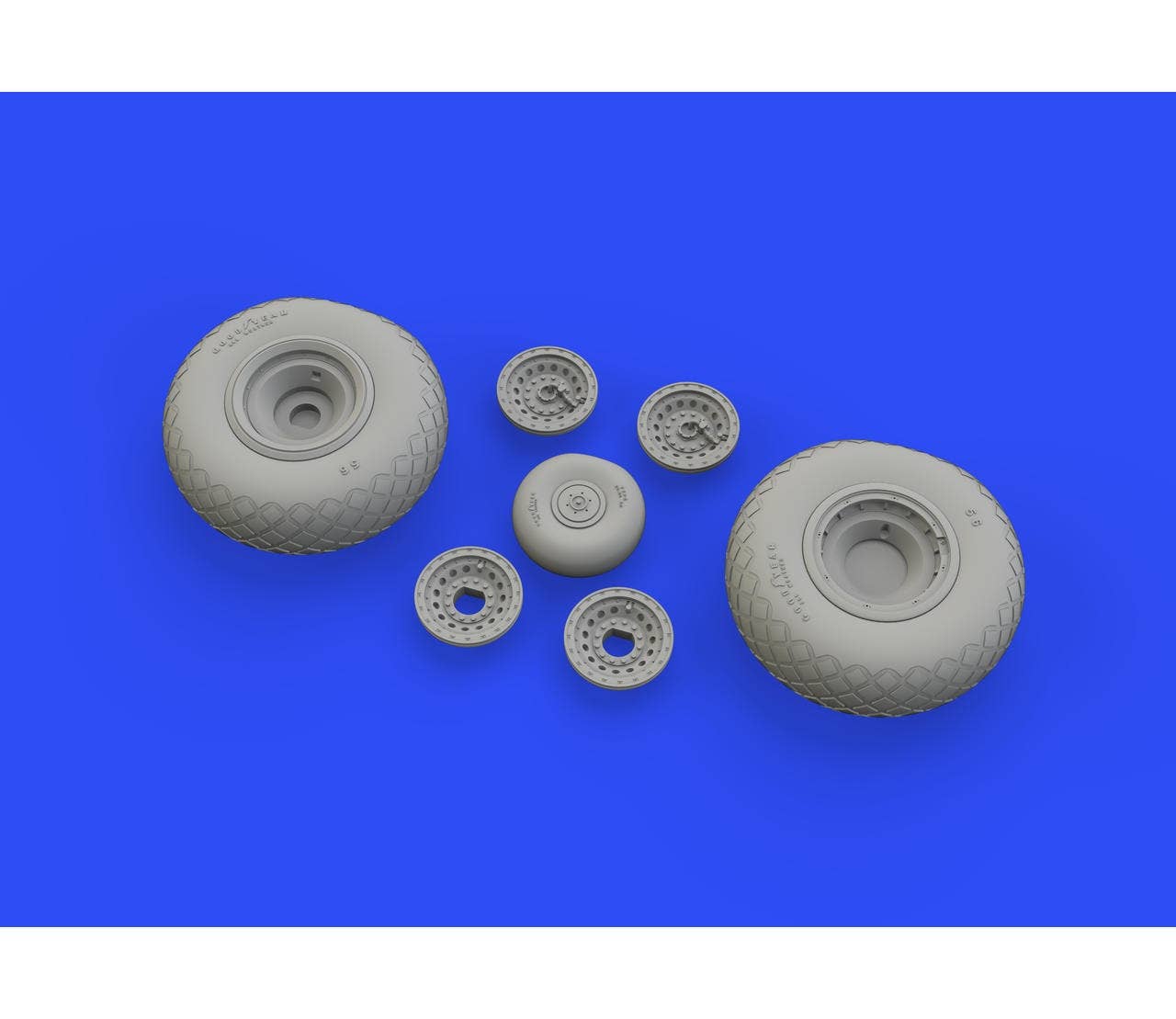 B-17 Wheels (for HK Models) | HLJ.com