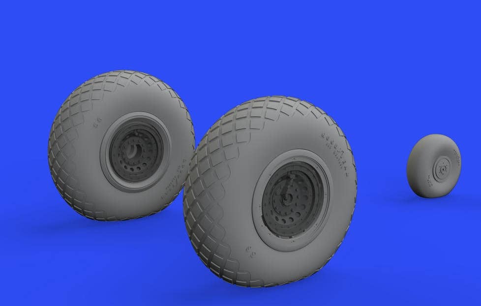 B-17 Wheels (for HK Models) | HLJ.com