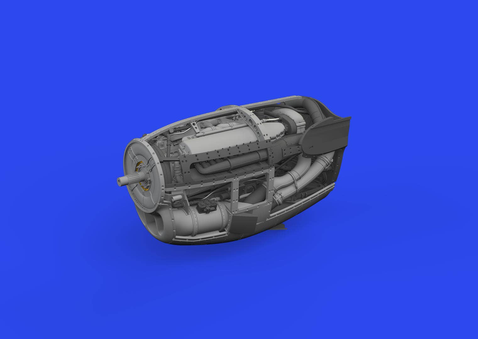P-38J left engine PRINT Brassin (for Tamiya) | HLJ.com