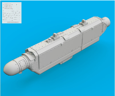 AN/ALQ-131 (Deep) ECM Pod (1 pc.) | HLJ.com