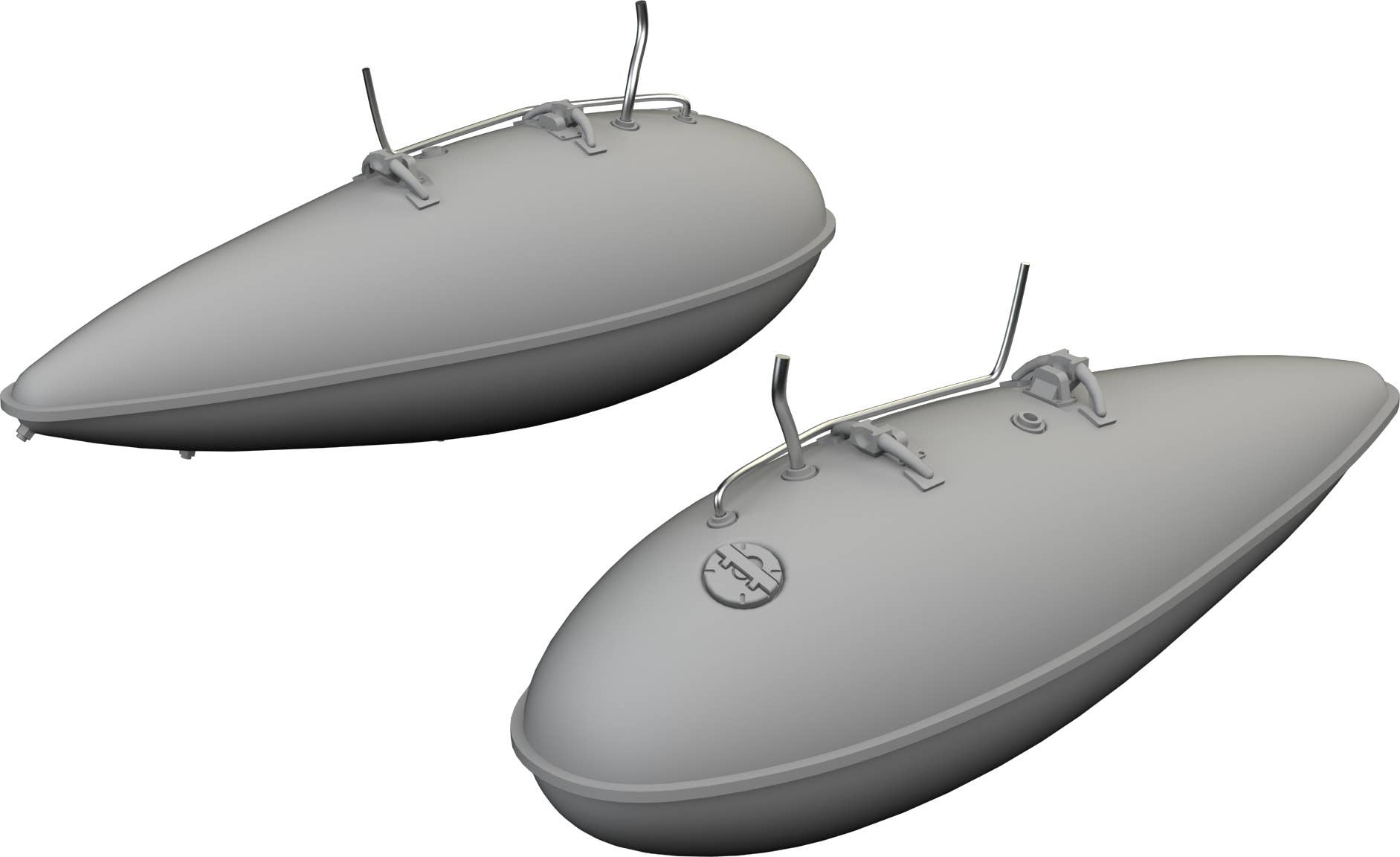 P-51D 75gal drop tanks PRINT | HLJ.com